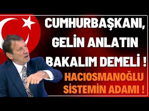CUMHURBAŞKANI, GELİN ANLATIN BAKALIM DEMELİ.