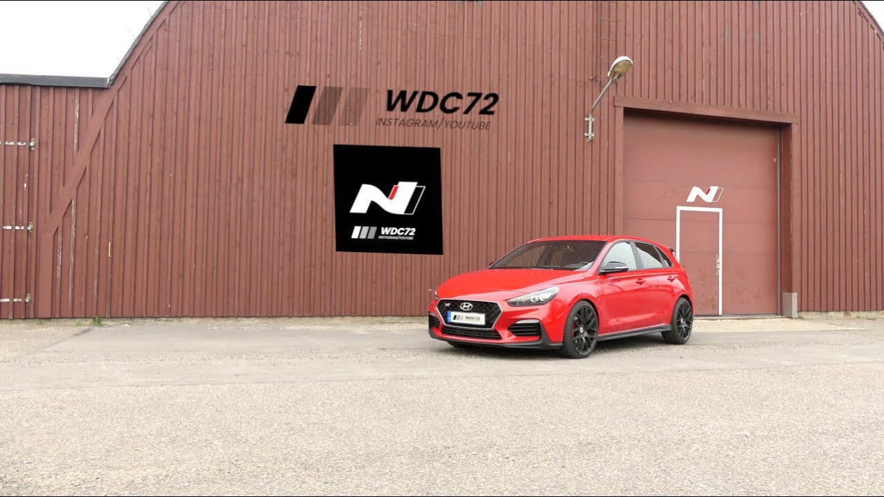 WDC72 Red Hyundai I30N Performance - YouTube