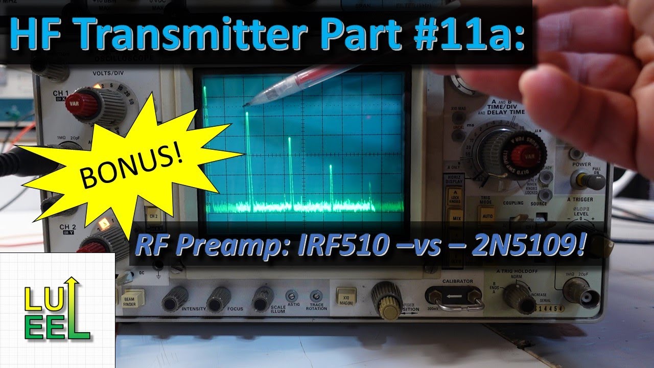 HF Transmitter #11a - RF Pre-Amplifier(s) - BONUS! - YouTube