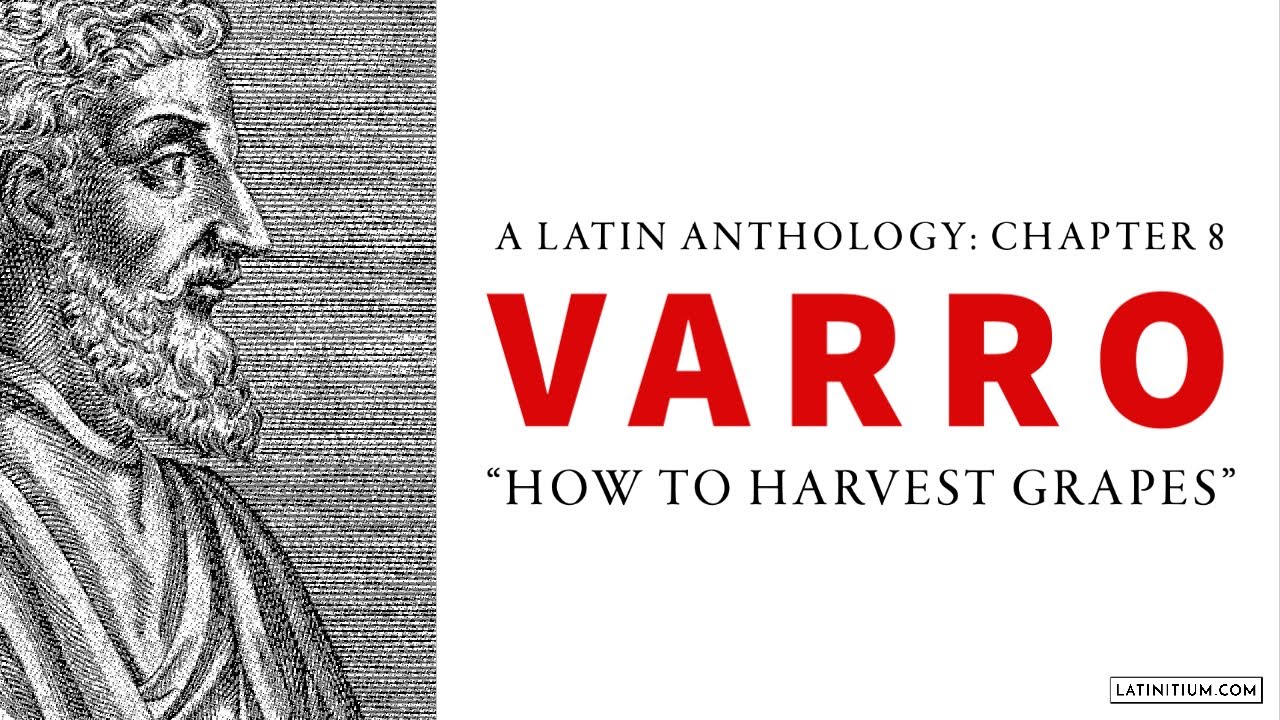 Varro | Chapter 8 | 2000 years of Latin Prose - YouTube