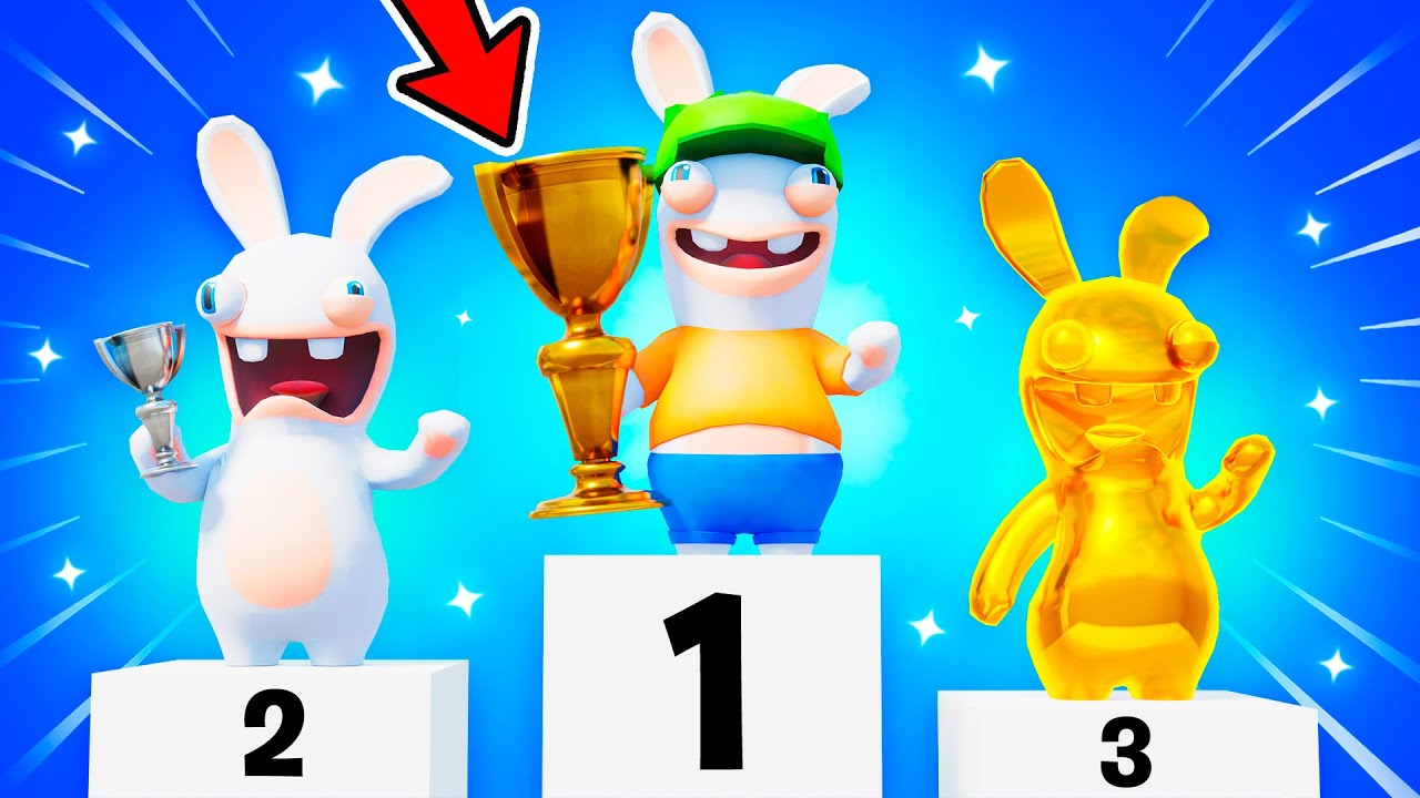 JUGANDO el TORNEO DE RABBIDS EN STUMBLE GUYS! - YouTube