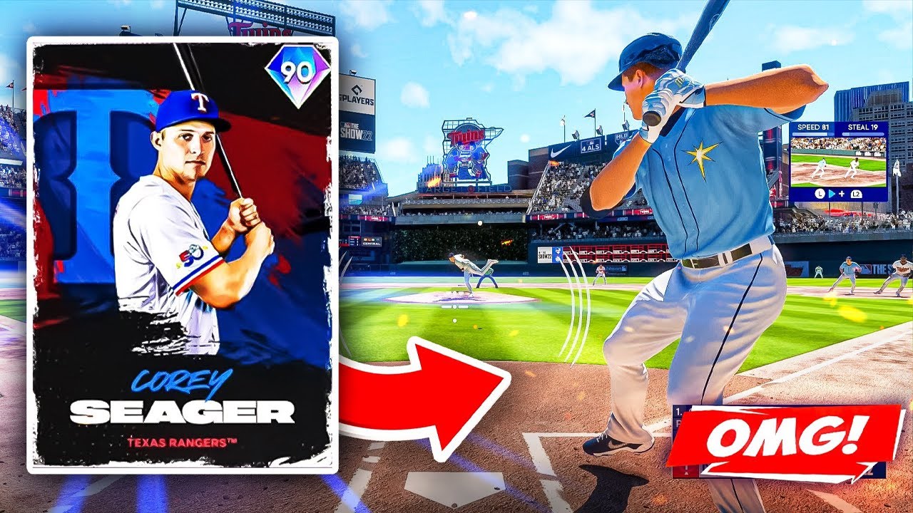 COREY SEAGER IS THE BEST CARD IN THE GAME - MLB The Show 22 Gameplay ...