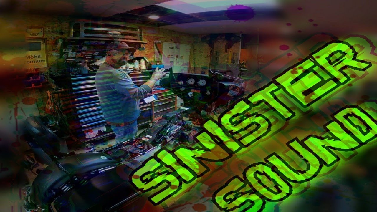 98-13 FLHX SINISTER SOUND System Install - YouTube