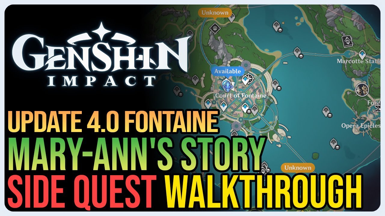 Mary-Ann's Story Genshin Impact - YouTube