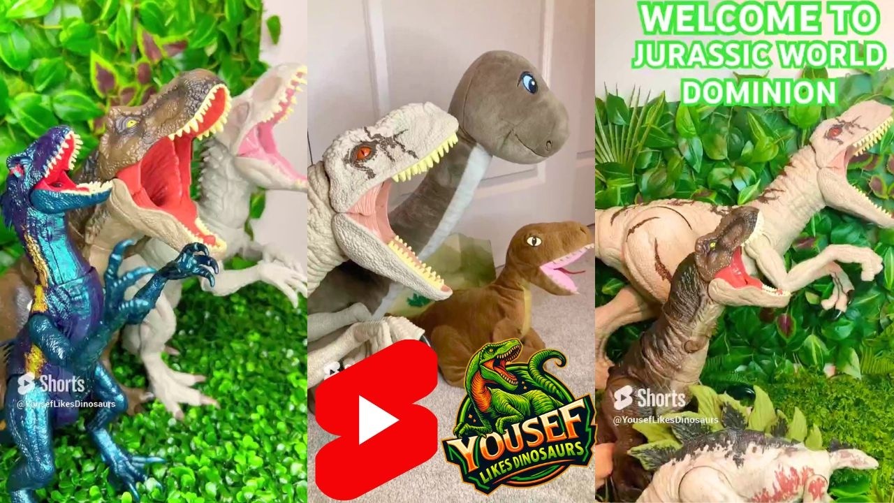 BEST Dinosaur Transformations! | YousefLikesDinosaurs - YouTube