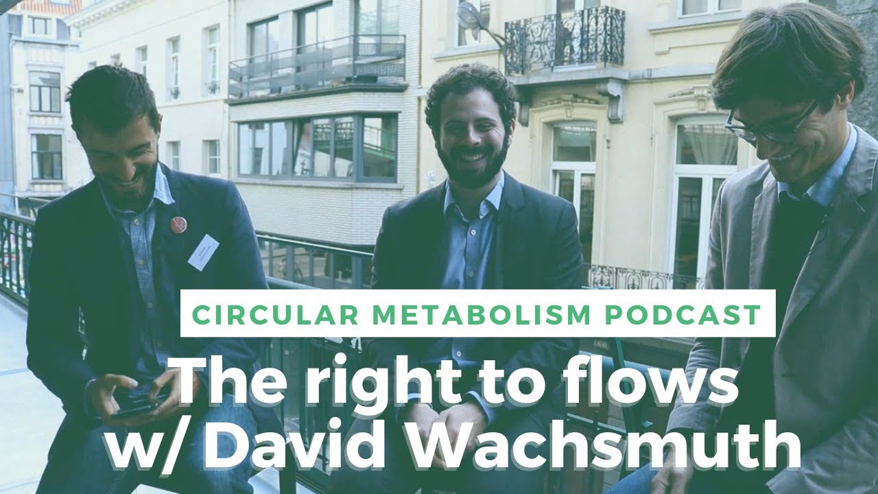 Podcast Circular Metabolism #4 - The right to flows (A. Prof. David ...