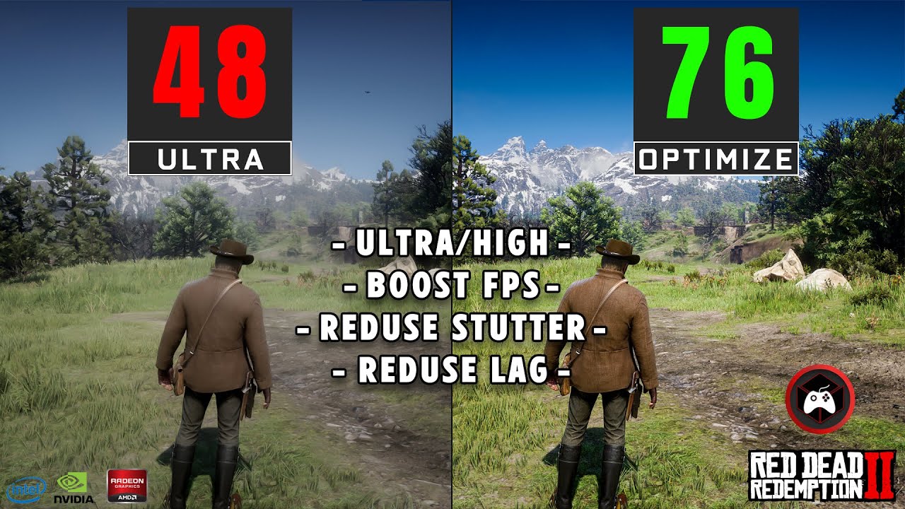 Red Dead Redemption 2 : Ultra/ High Optimize Settings - YouTube