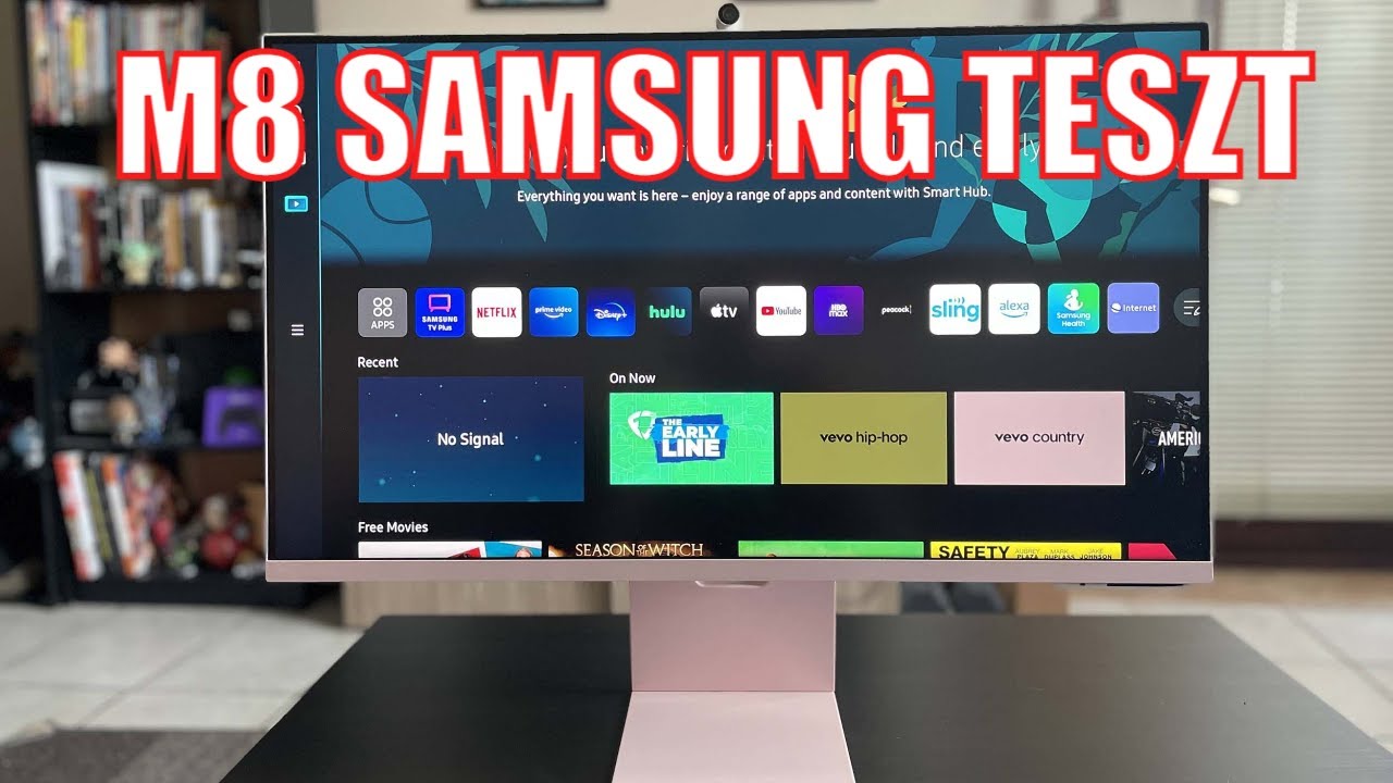 Samsung M8 Monitor: FAQ, Installation, Test - YouTube