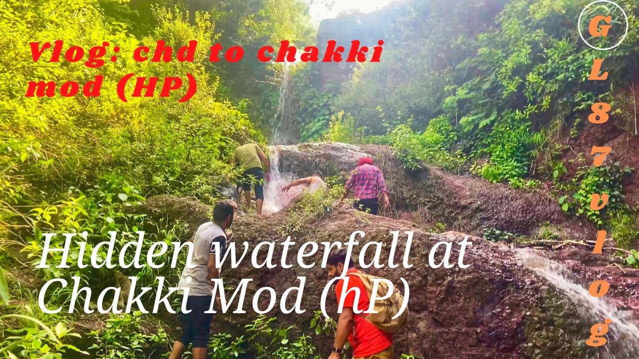 Revealed Hidden Waterfall | Chakki Mod Waterfall Near Chandigarh ...