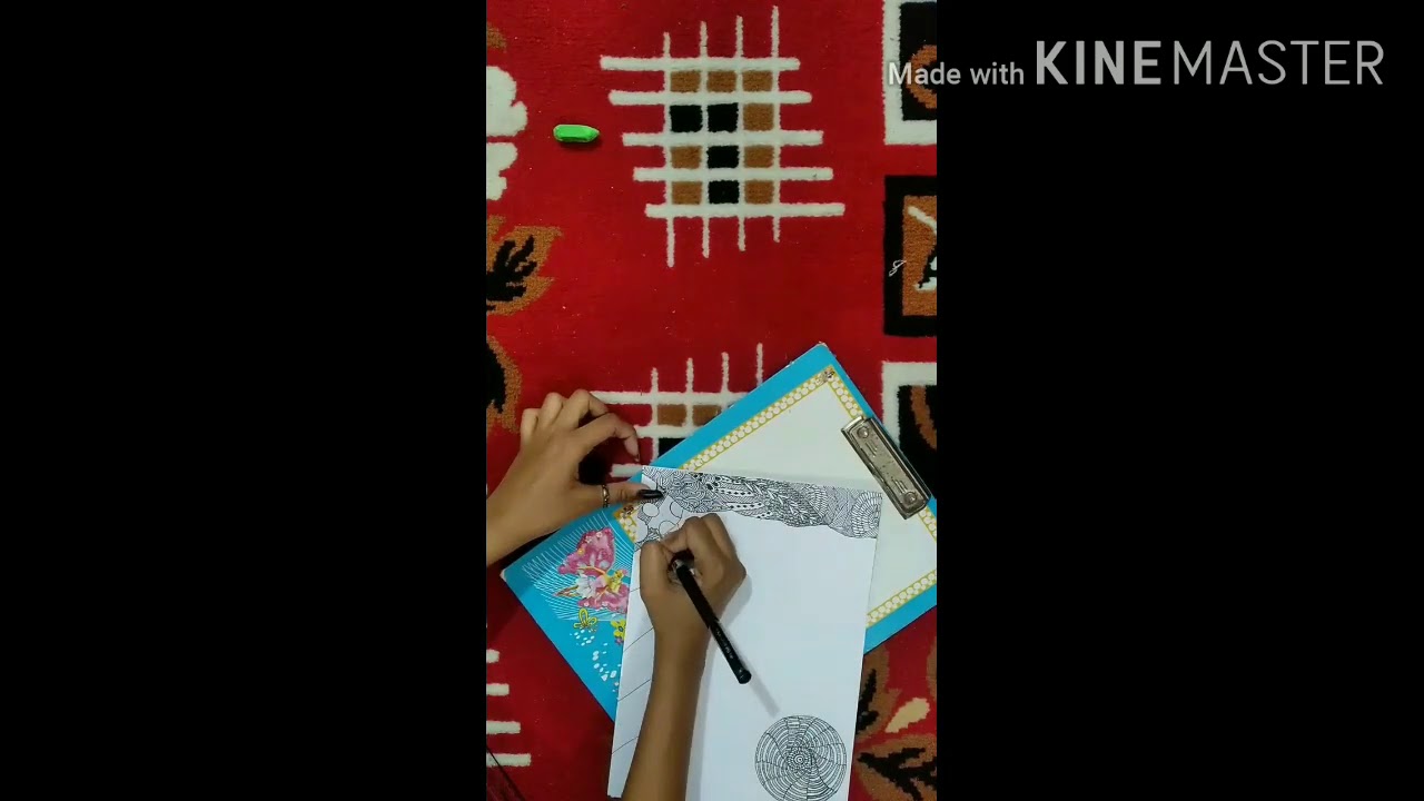 L shape border designing 🙂🙂 - YouTube