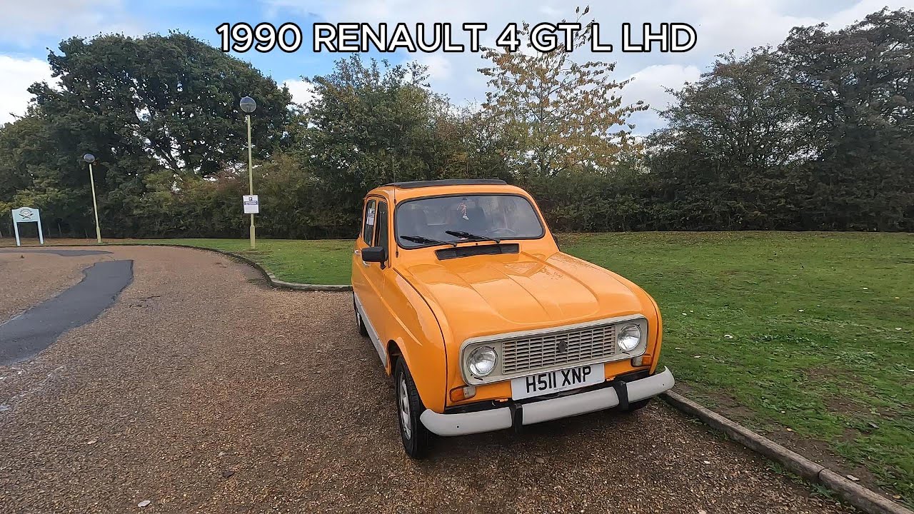1990 RENAULT 4 GT L LHD - YouTube
