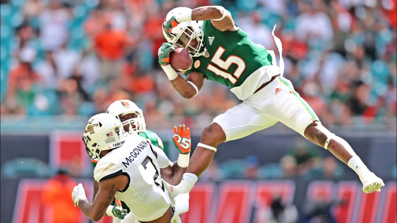 Avantae Williams Miami Hurricanes Safety 2021-22 Highlights - YouTube