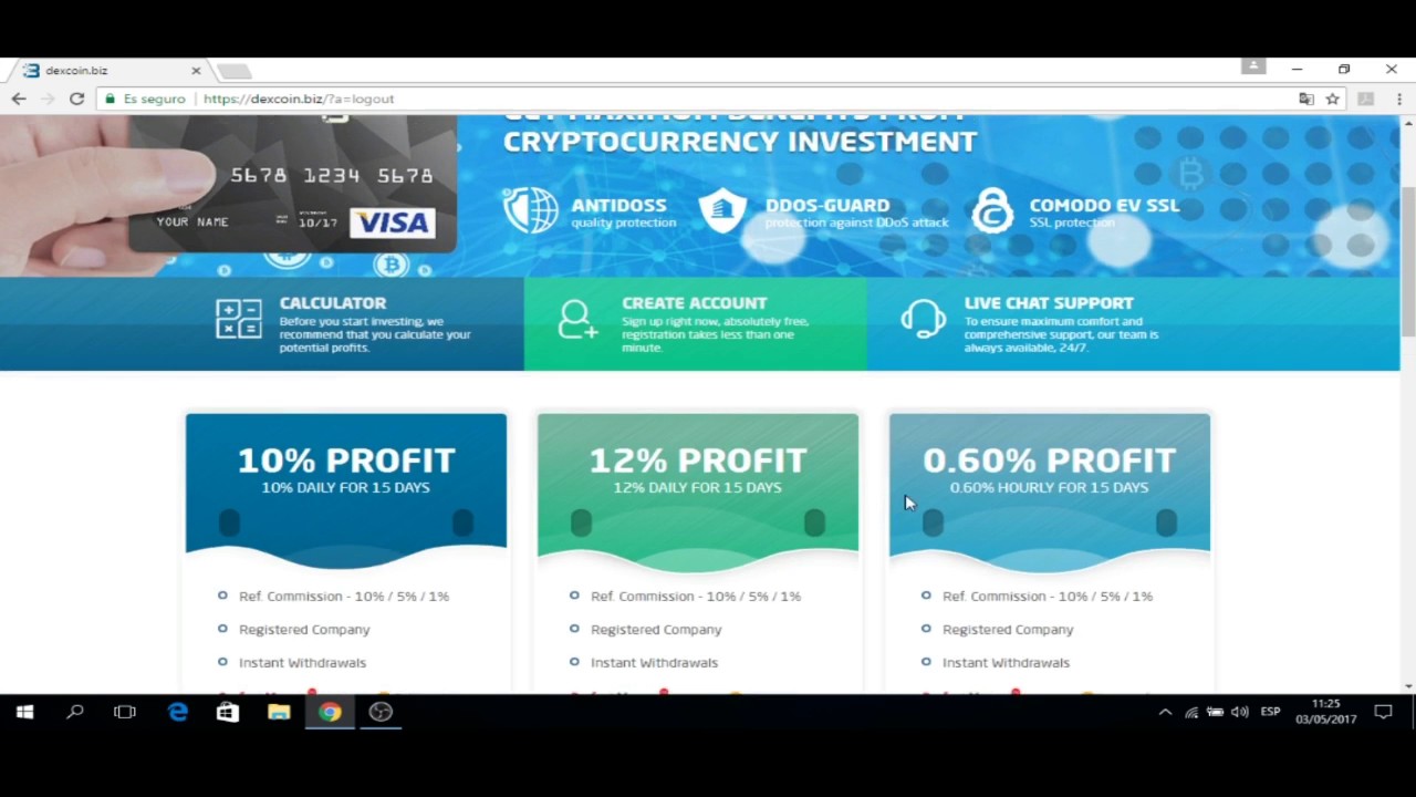 Dexcoin en español, SACAM no invertir - YouTube