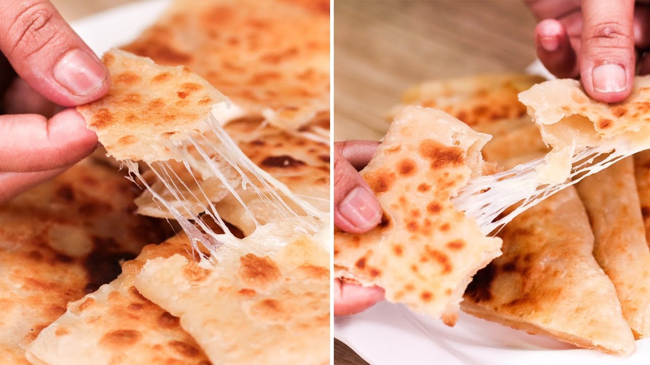 CHEESE PARATHA RECIPE l CHEESE STUFFED PARATHA l N'OVEN FOODS - YouTube