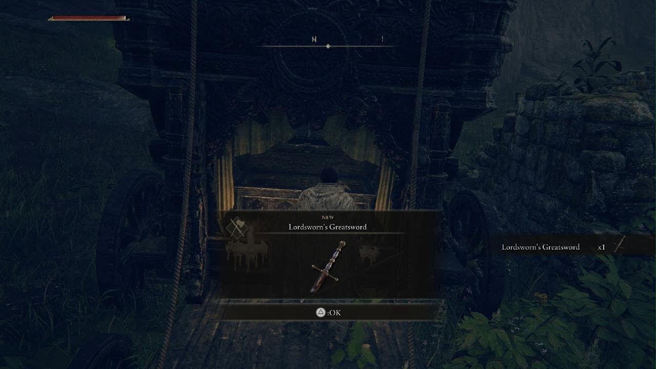 ELDEN RING Lordsworns Greatsword Location - YouTube