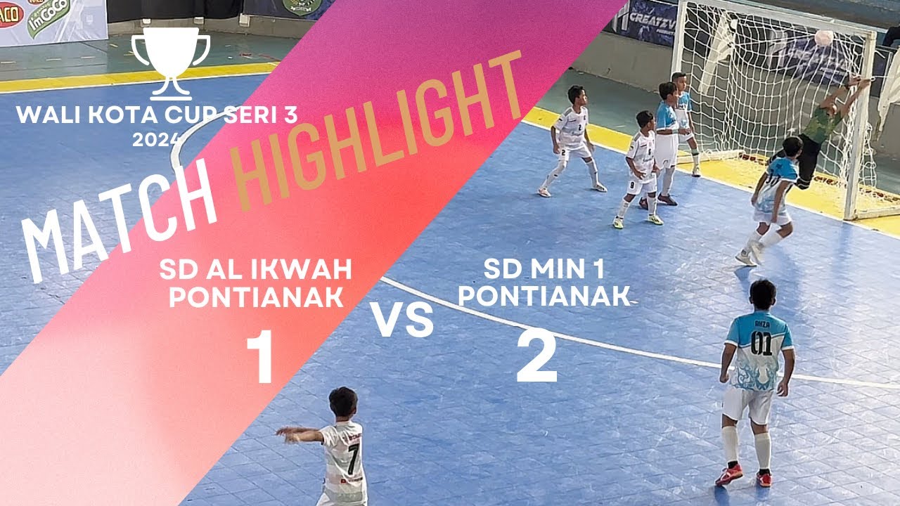 Sama2 kuat, SD MIN 1 VS SD AL IKWAH || Futsal - YouTube