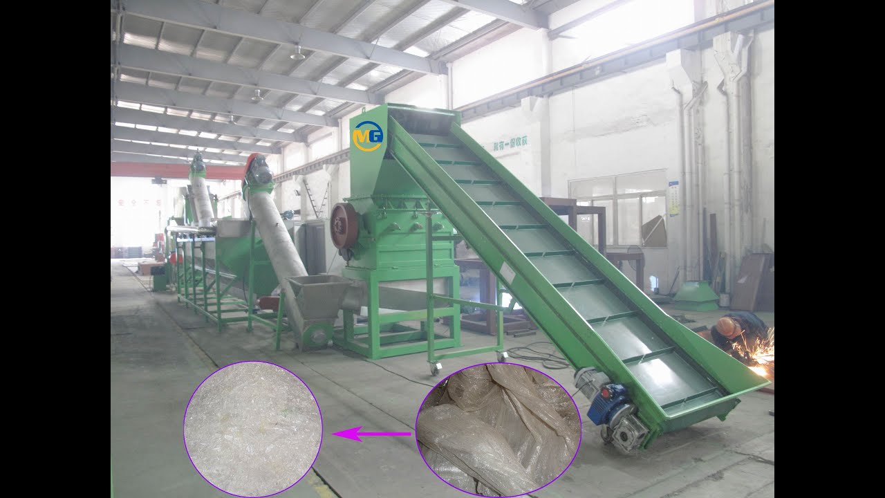 plastic film recycle washing Line with squeezing dryer/pe pp plastic ...