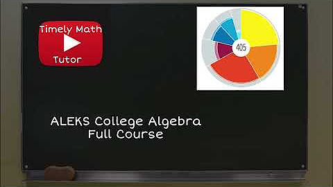 College Algebra Full Course - All 538 Pieces of the ALEKS Pie - YouTube