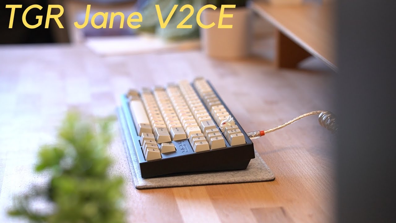 TGR Jane V2CE Keyboard Typing Sound Test | Marshallows - YouTube