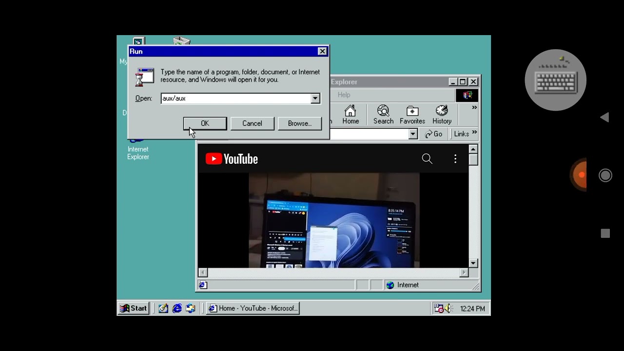 Windows 98 BSOD 1210 - YouTube