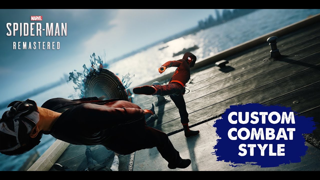 Custom Brawler Combat Style + Web of Shadows Suit Marvel's Spider-Man ...