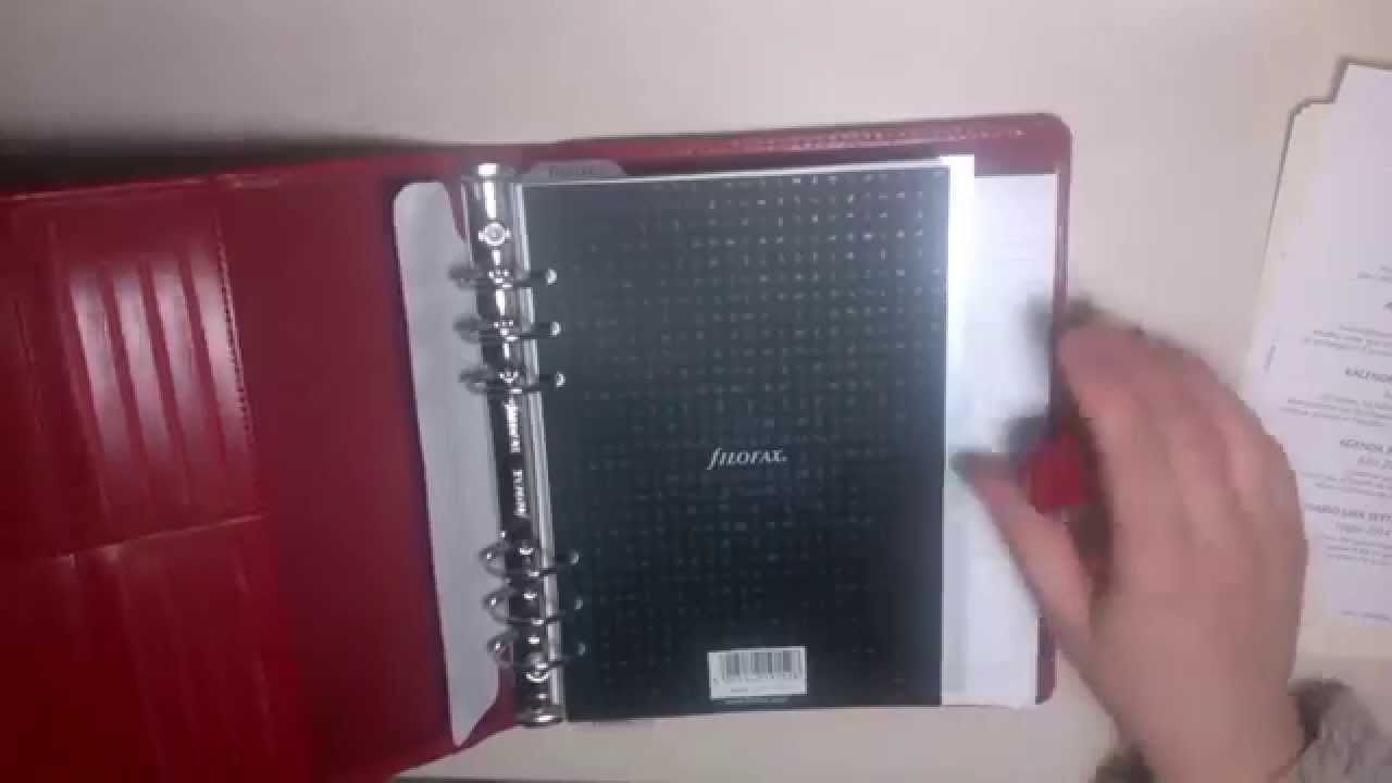 filofax metropol a5 - YouTube