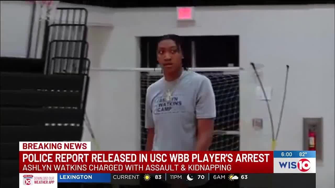 New details of Gamecock women’s basketball star Ashlyn Watkins arrest ...