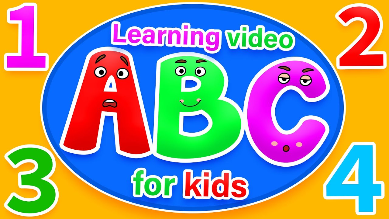 ABC & 123 Learning Videos For Preschool | ABC And One Two Three | ABC ...