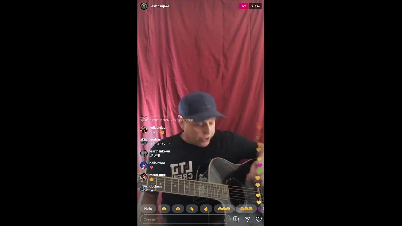 Chris Demakes (Less Than Jake) - Live on Instagram - 4-25-2020 - YouTube