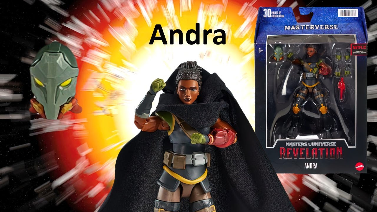 Andra Masters of the universe Revelation unboxing - YouTube