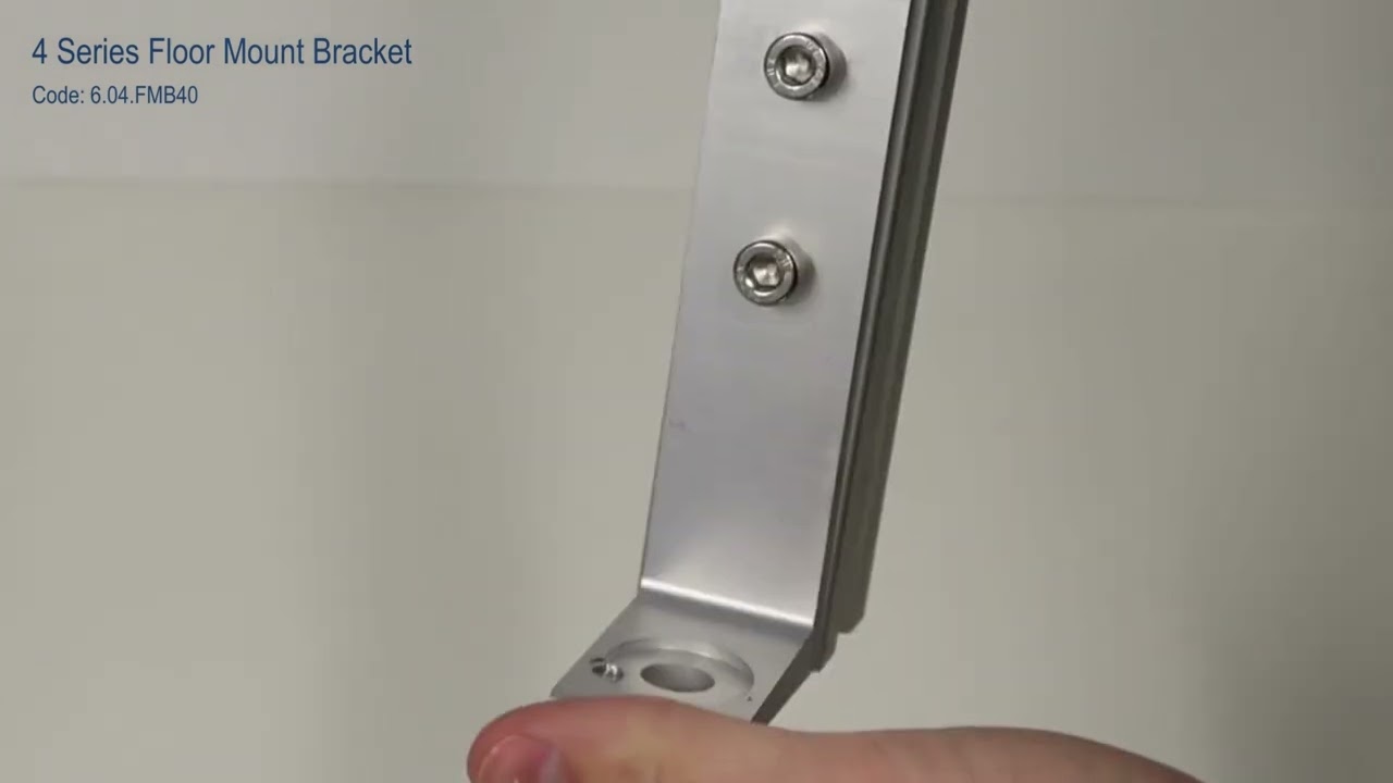 4 Series Floor Mount Bracket - YouTube