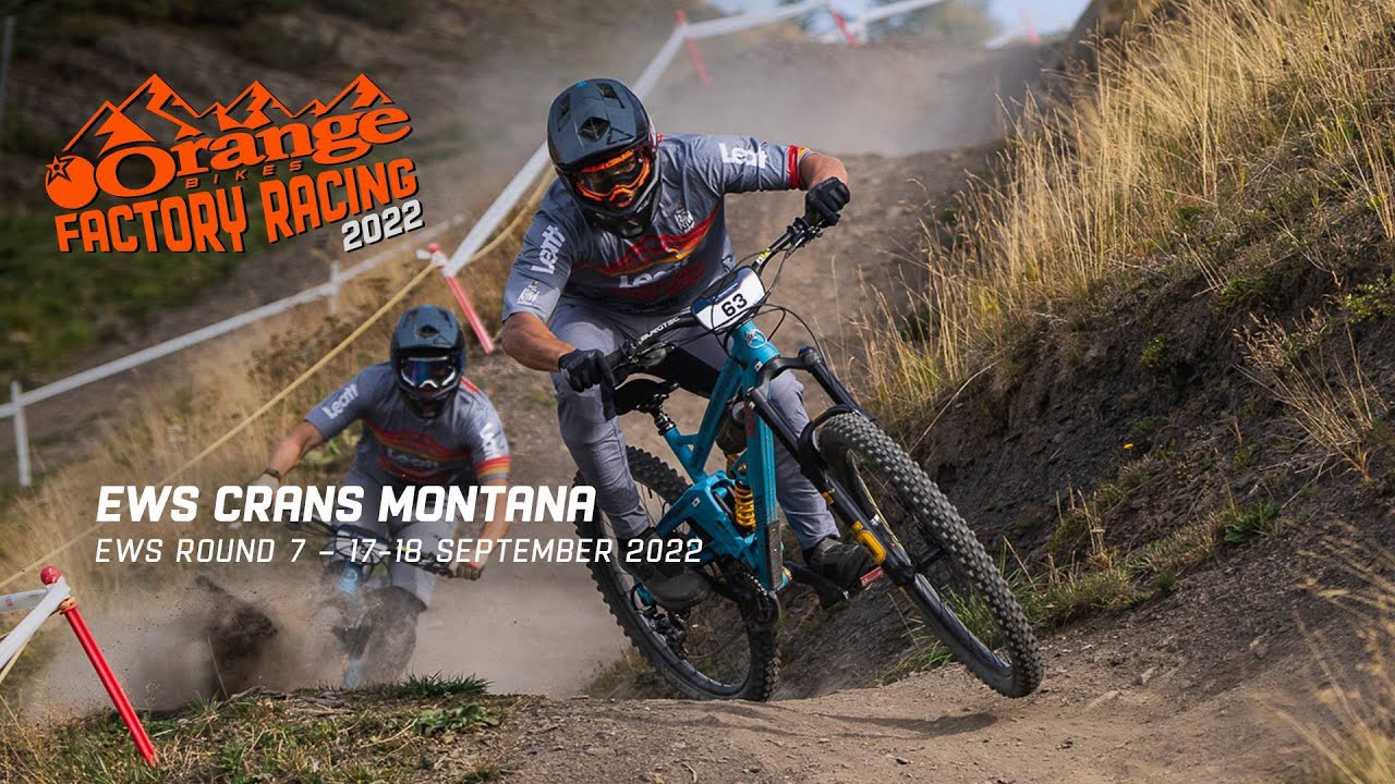 Orange Factory Racing ⚡️EWS RD 7 Crans Montana Dad Cam Diaries - YouTube