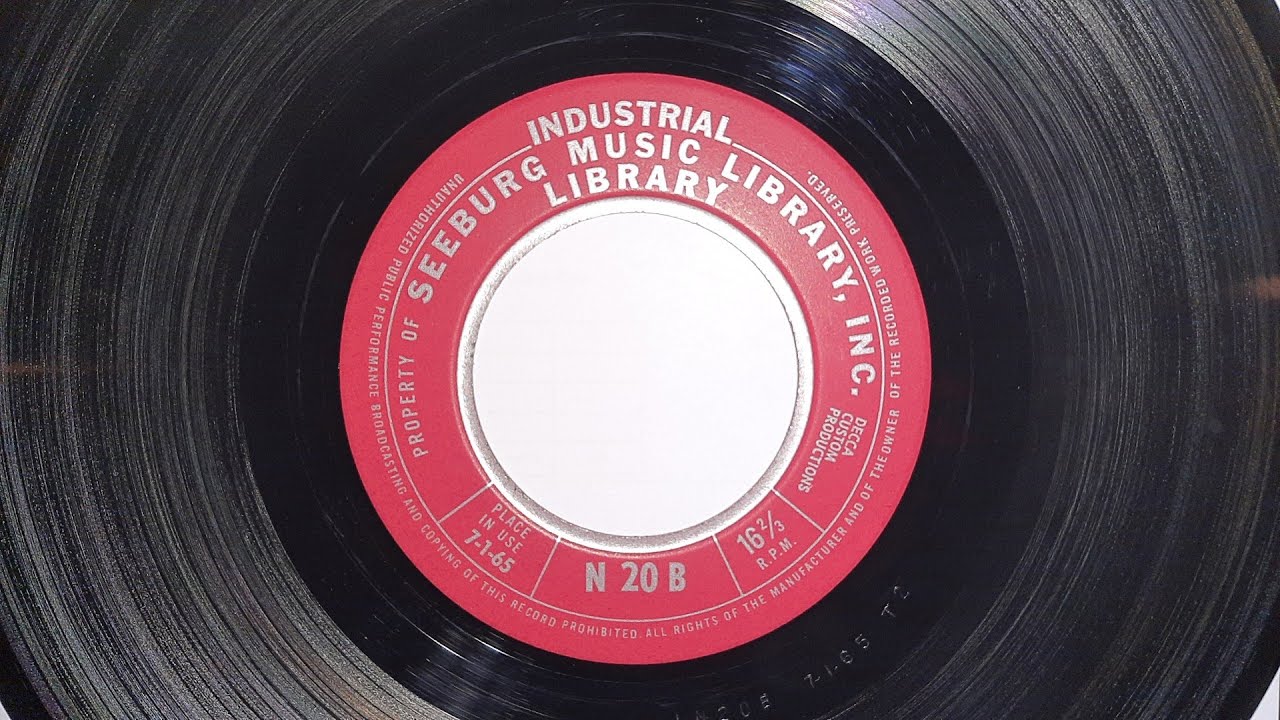 Seeburg Music Library 1965-7-1 N 20 B - YouTube