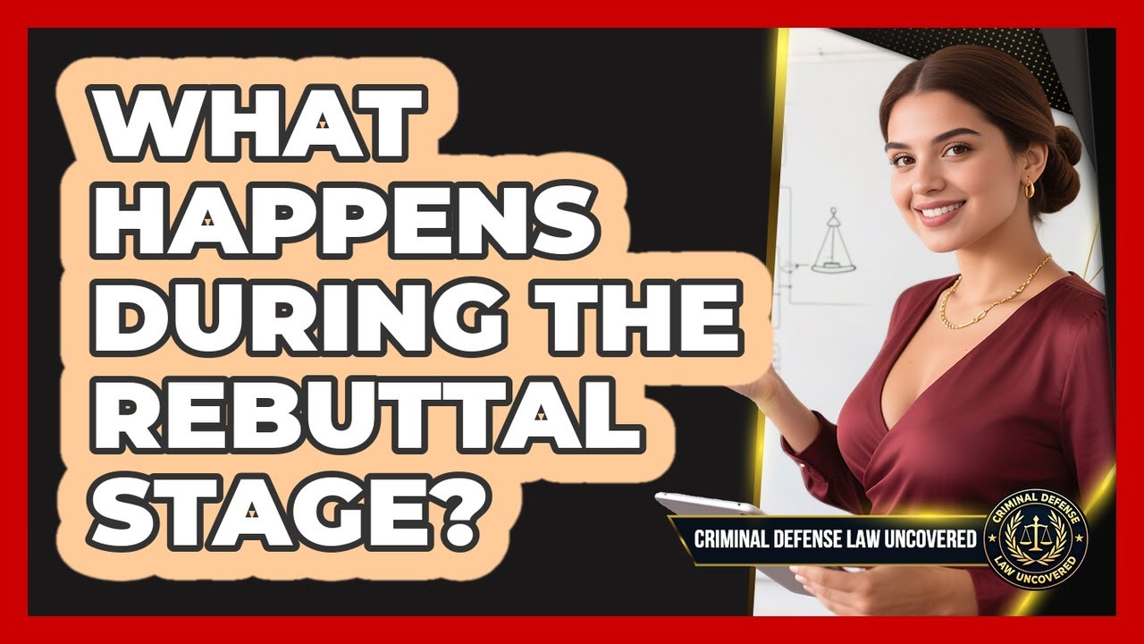 What Happens During the Rebuttal Stage? - YouTube