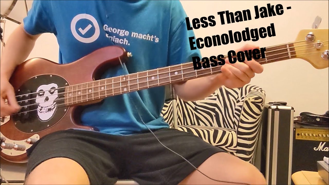 Less Than Jake - Econolodged Bass Cover - YouTube