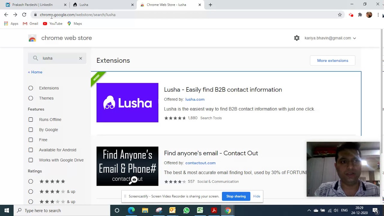 How to use lusha - YouTube