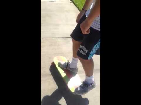 Bart Simpson Skateboard Kick flip - YouTube