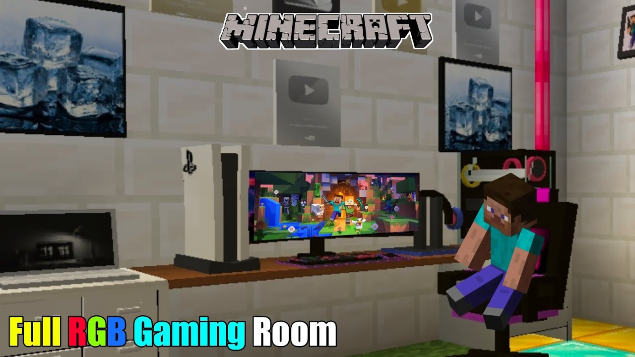 I Built My Dream Game Room in Minecraft - You Won't Believe What ...