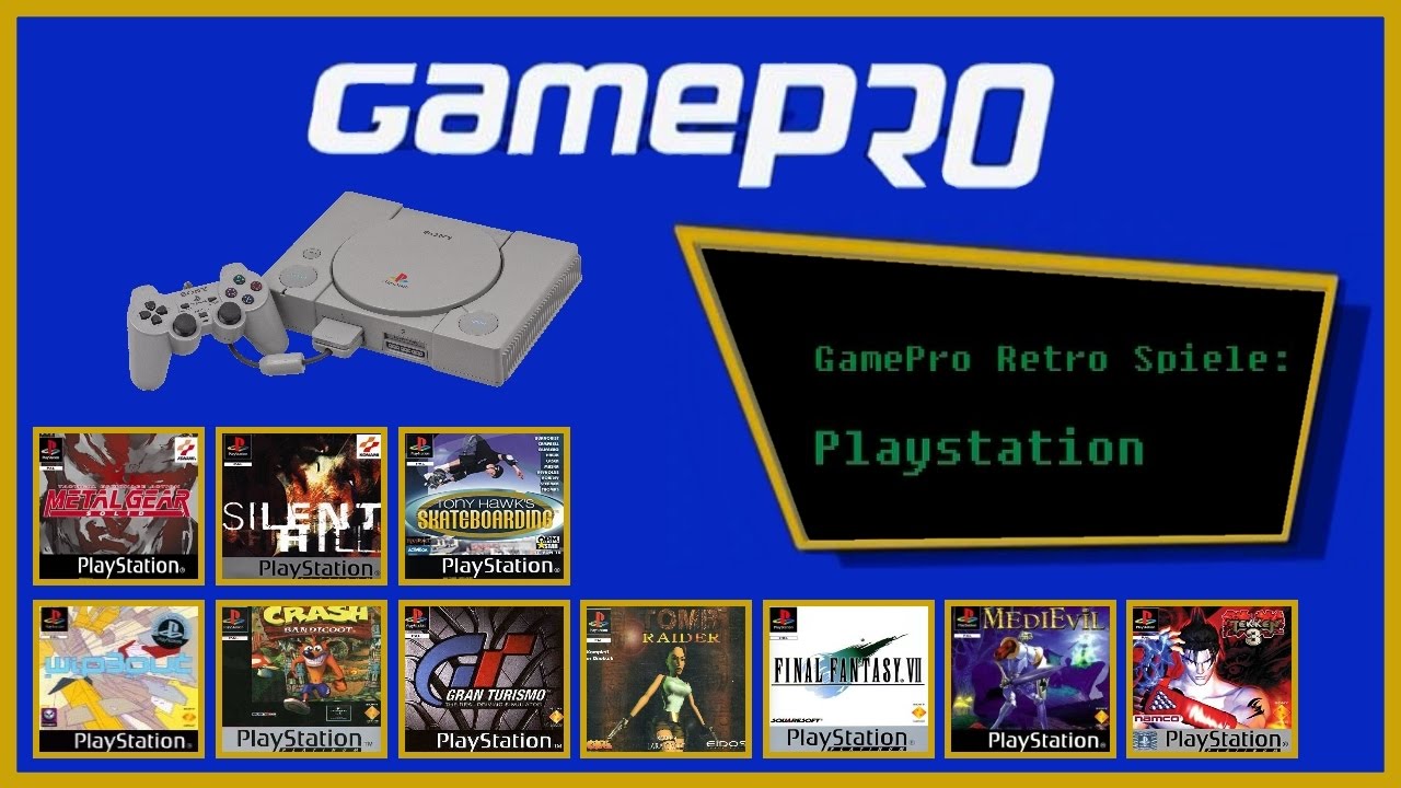Gamepro 11/2004 - Retro PlayStation - YouTube