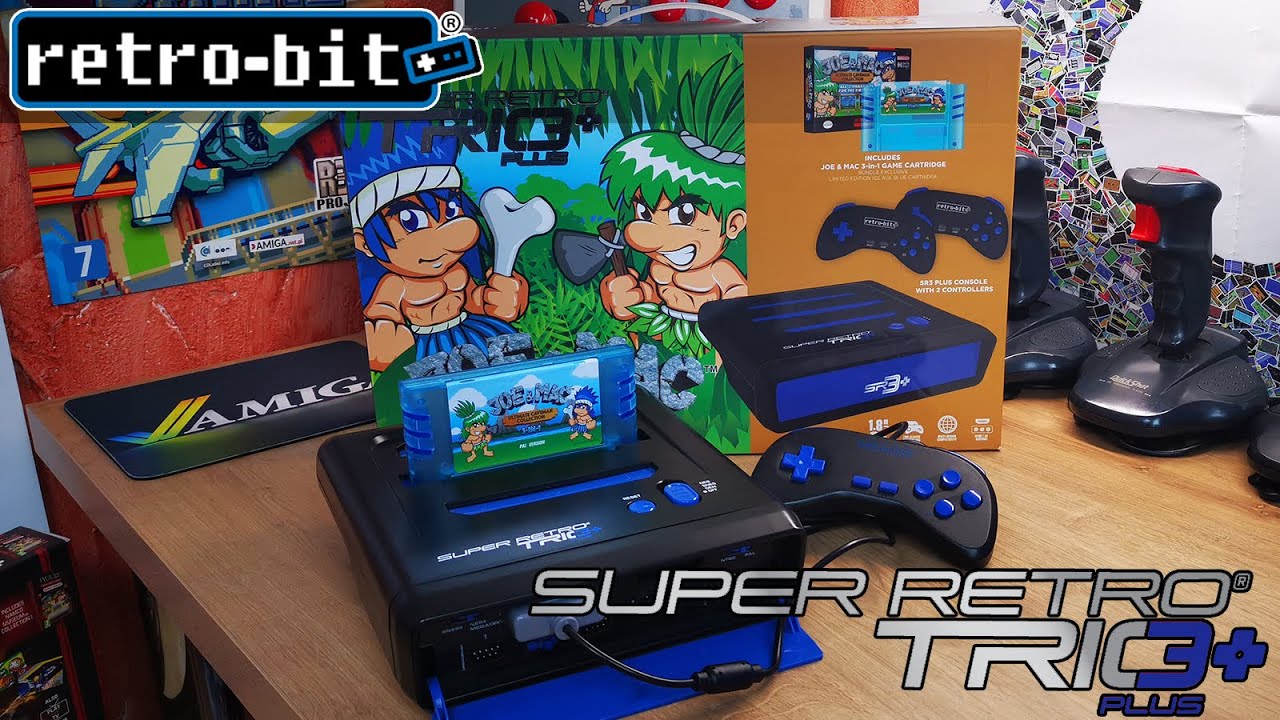 Pseudo Recka - Super Retro Trio Plus Joe & Mac Edition - YouTube