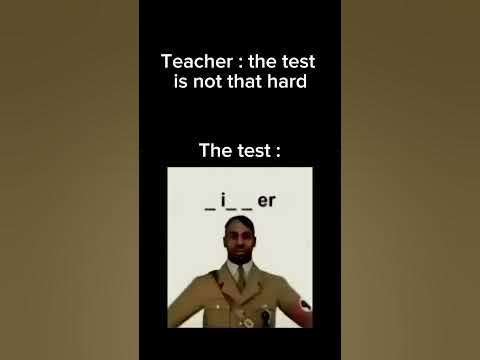 The hardest test 💀 - YouTube