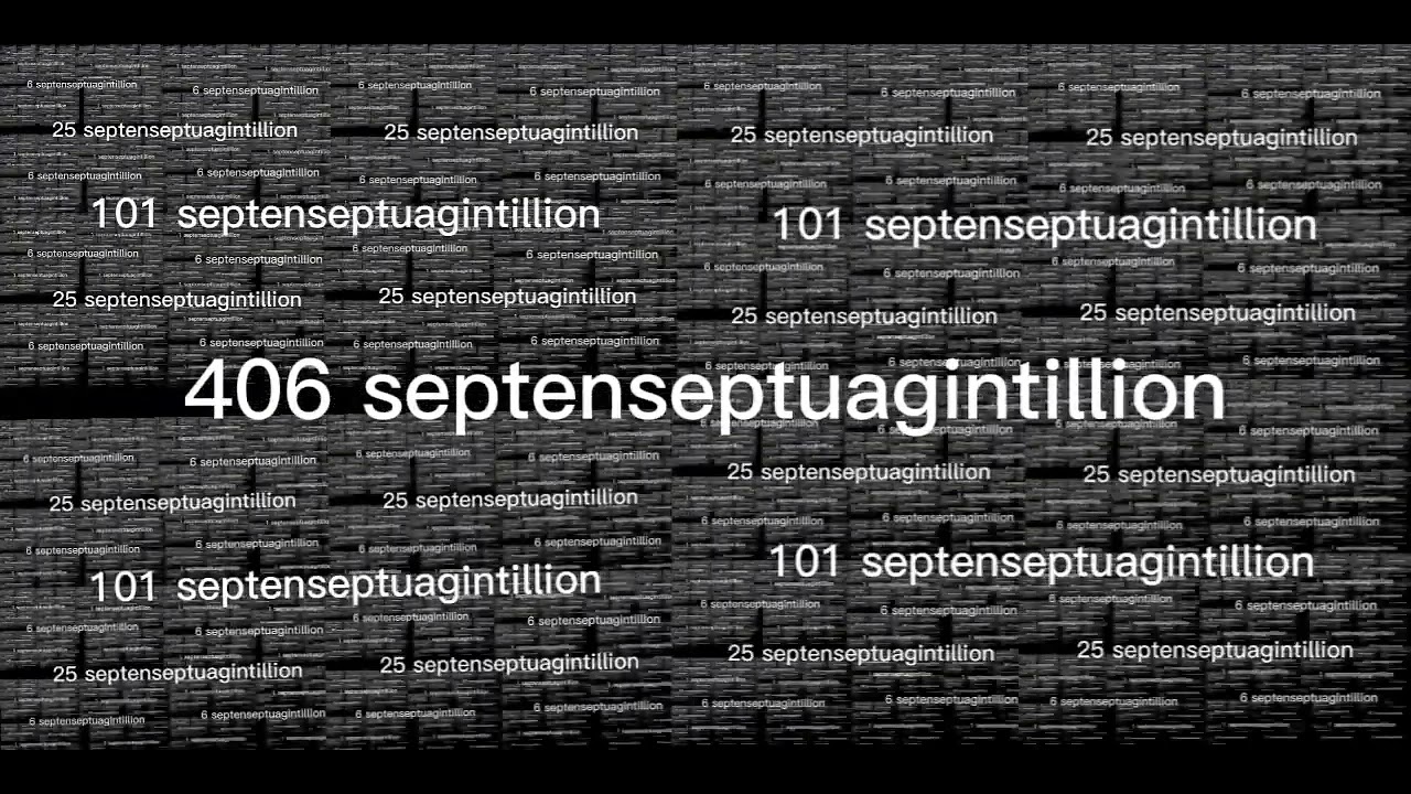 HP over 1 octogintillion times - YouTube