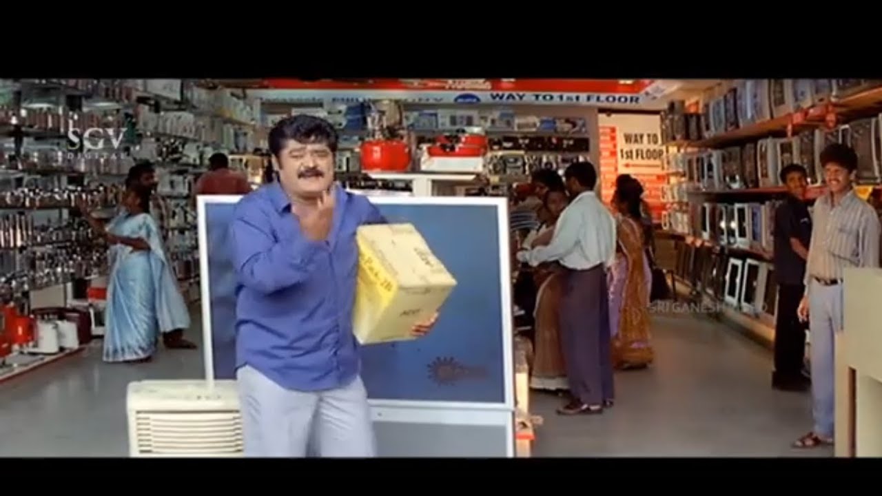 Jaggesh Comedy - ಇವತ್ ರಾತ್ರಿ ಎಲ್ಲಾ ಮಿಸ್ಸು | Dudde Doddappa Kannada ...