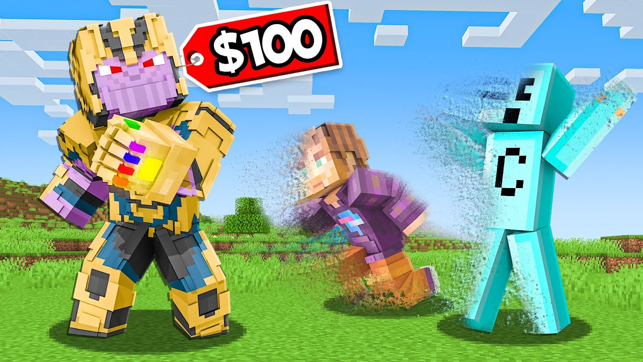 I Made $1,000,000 With Super Villains in Minecraft - YouTube
