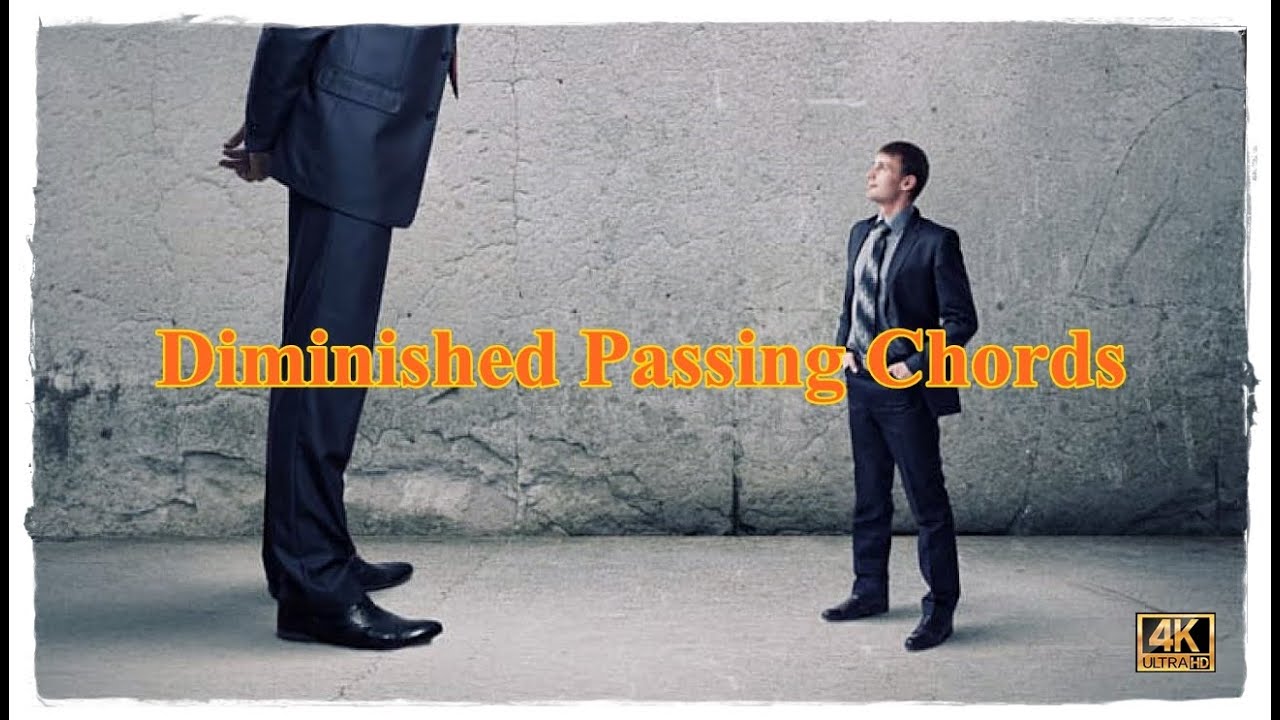Diminished Passing chords. - YouTube