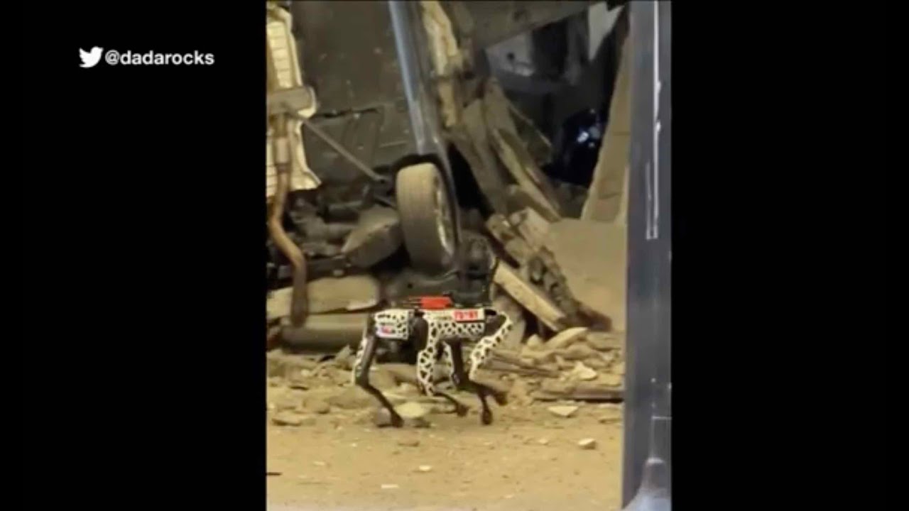Digidog, the new FDNY robot dog, deployed to assess garage collapse ...