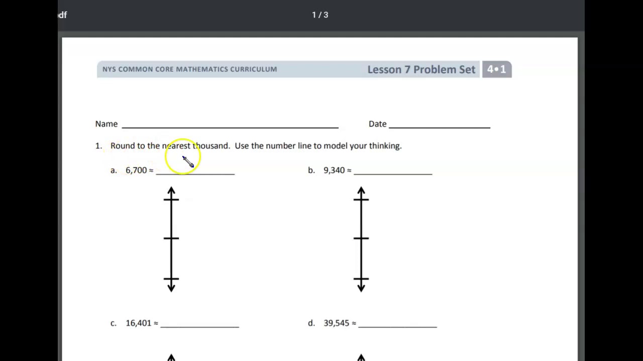 lesson 7, Engage New york, Module 1, 4th grade - YouTube