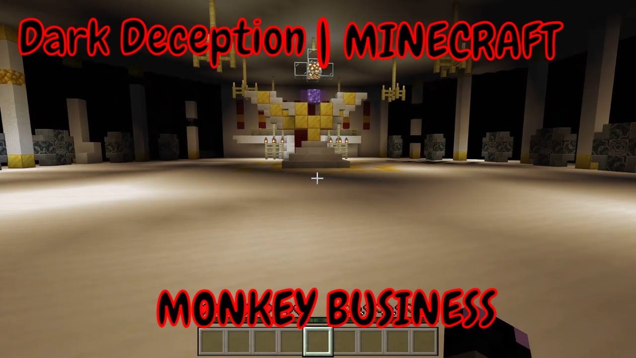 Dark Deception в Minecraft!!! Уровень "MONKEY BUSINESS" Трейлер - YouTube