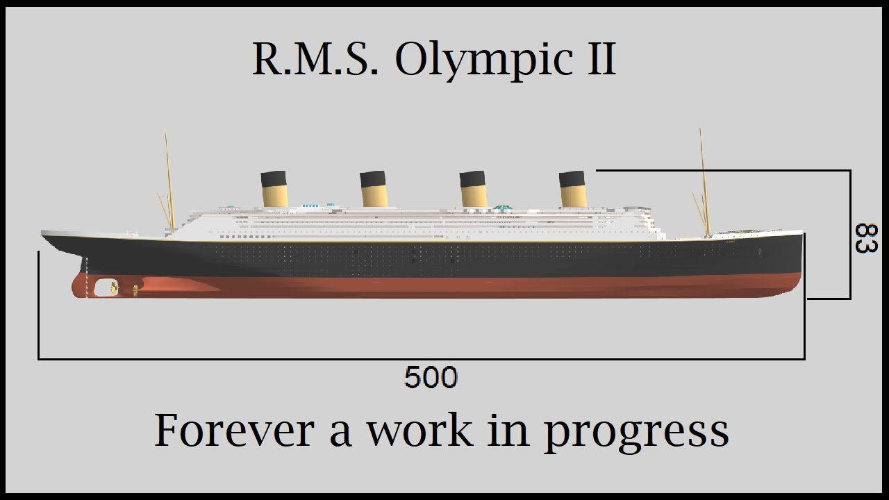 R.M.S. Olympic II: Forever a Work in Progress - YouTube