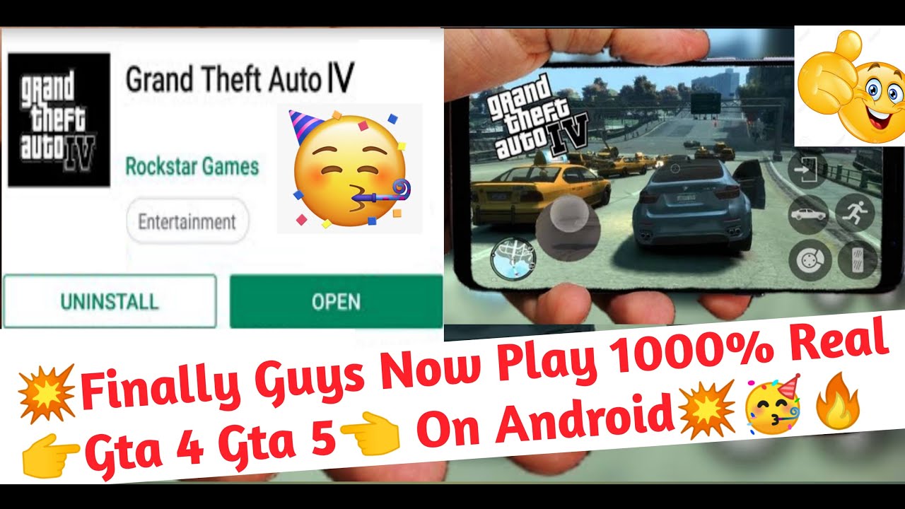 Play Real Gta 4 on Android,How to Play Real Gta 4 on Android,Gta 4 ...